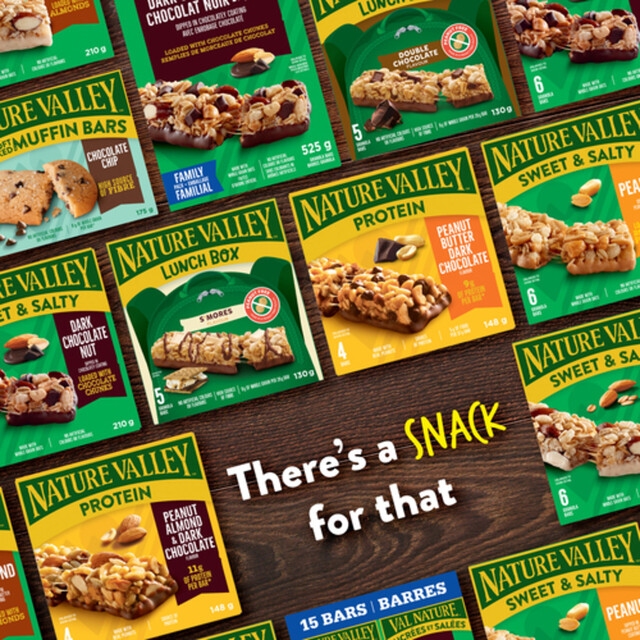 Nature Valley Lunch Box Peanut-Free Granola Bars Double Chocolate 130 g ...