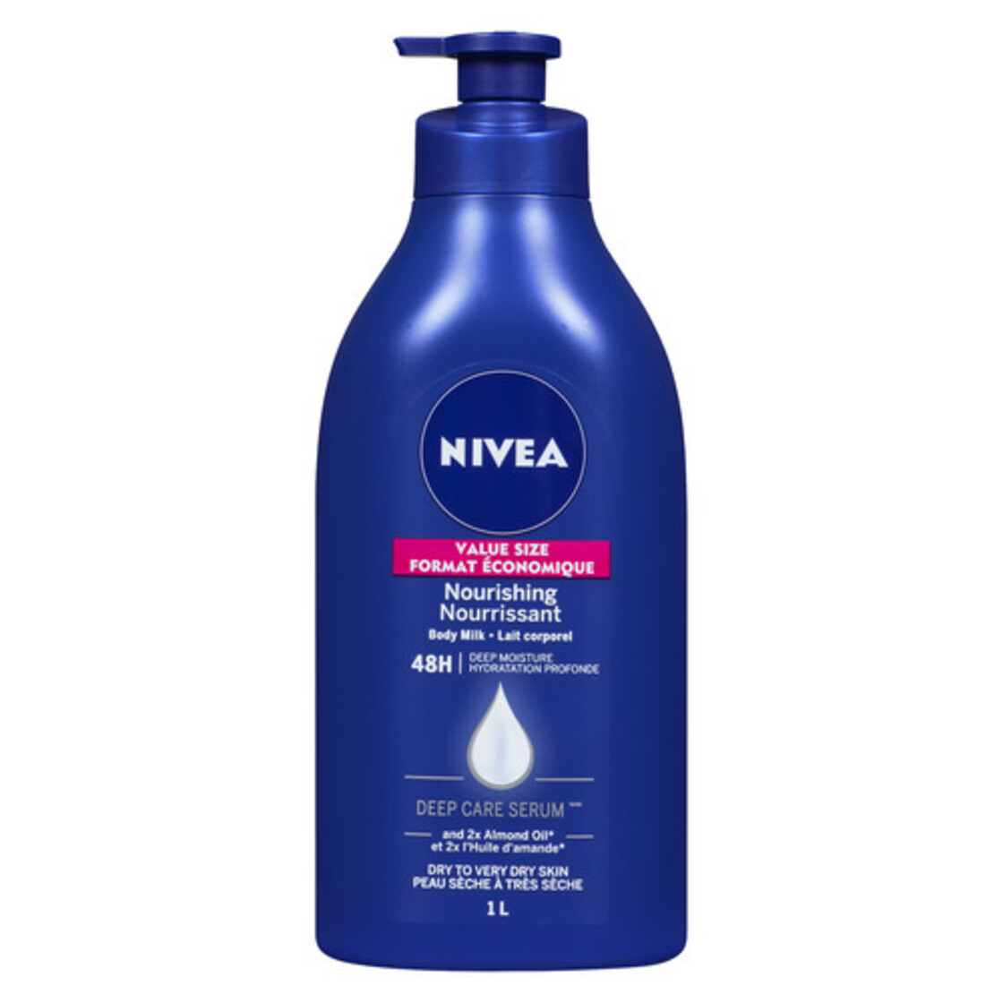 Nivea Body Lotion Nourishing Dry to Very Dry Skin Value Size 1 L ...