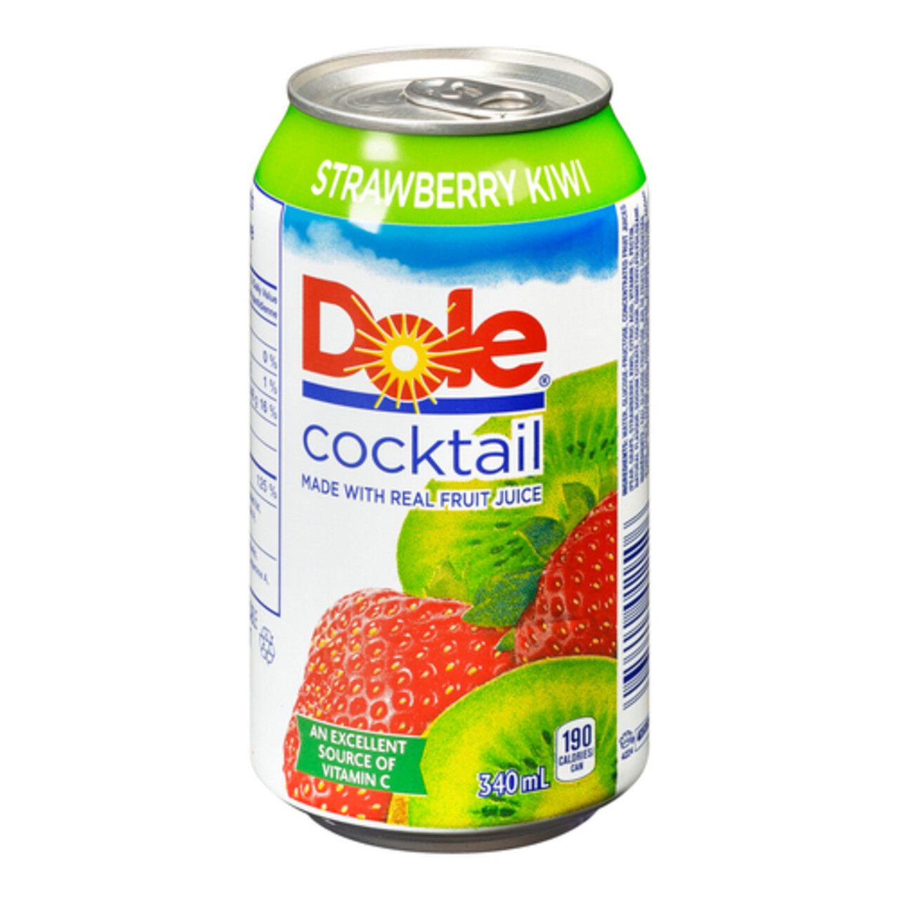 Dole Cocktail Juice Strawberry Kiwi 340 ml (can) - Voilà Online ...
