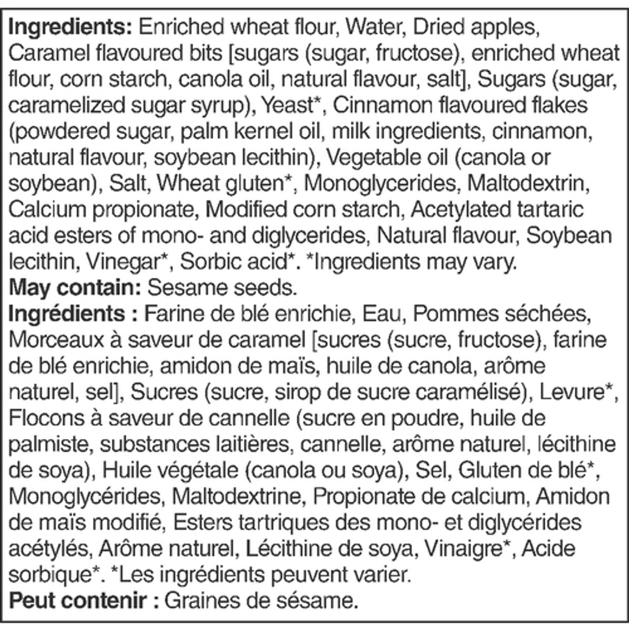 Thomas' Bread Apple Strudel 454 g - Voilà Online Groceries & Offers