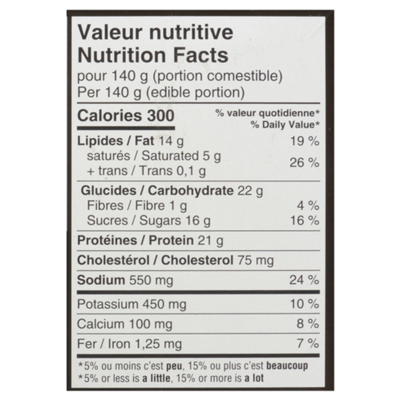 St-Hubert Pork Back Rib Texan Style 625 g - Voilà Online Groceries & Offers