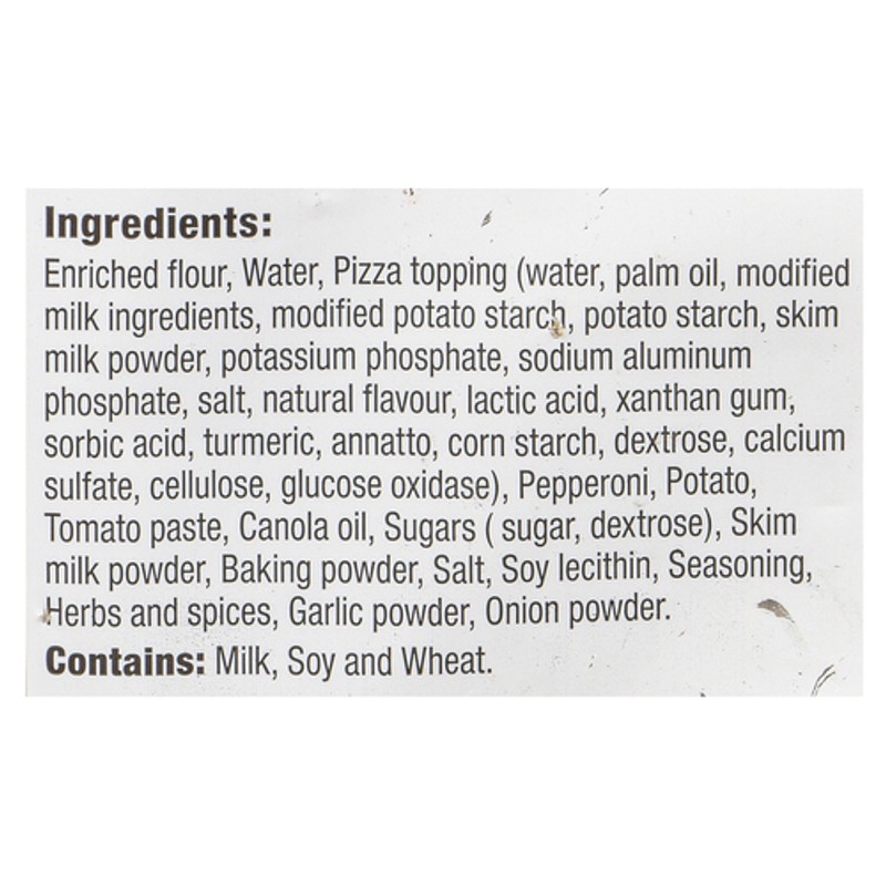 Naleway Frozen Pizza Snack Pepperoni 935 g - Voilà Online Groceries ...
