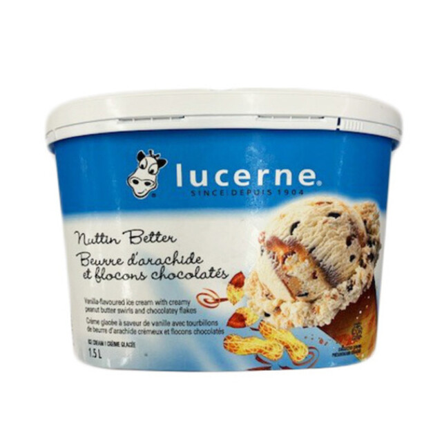 Lucerne Nuttin Better Ice Cream 1.5 L - Voilà Online Groceries & Offers