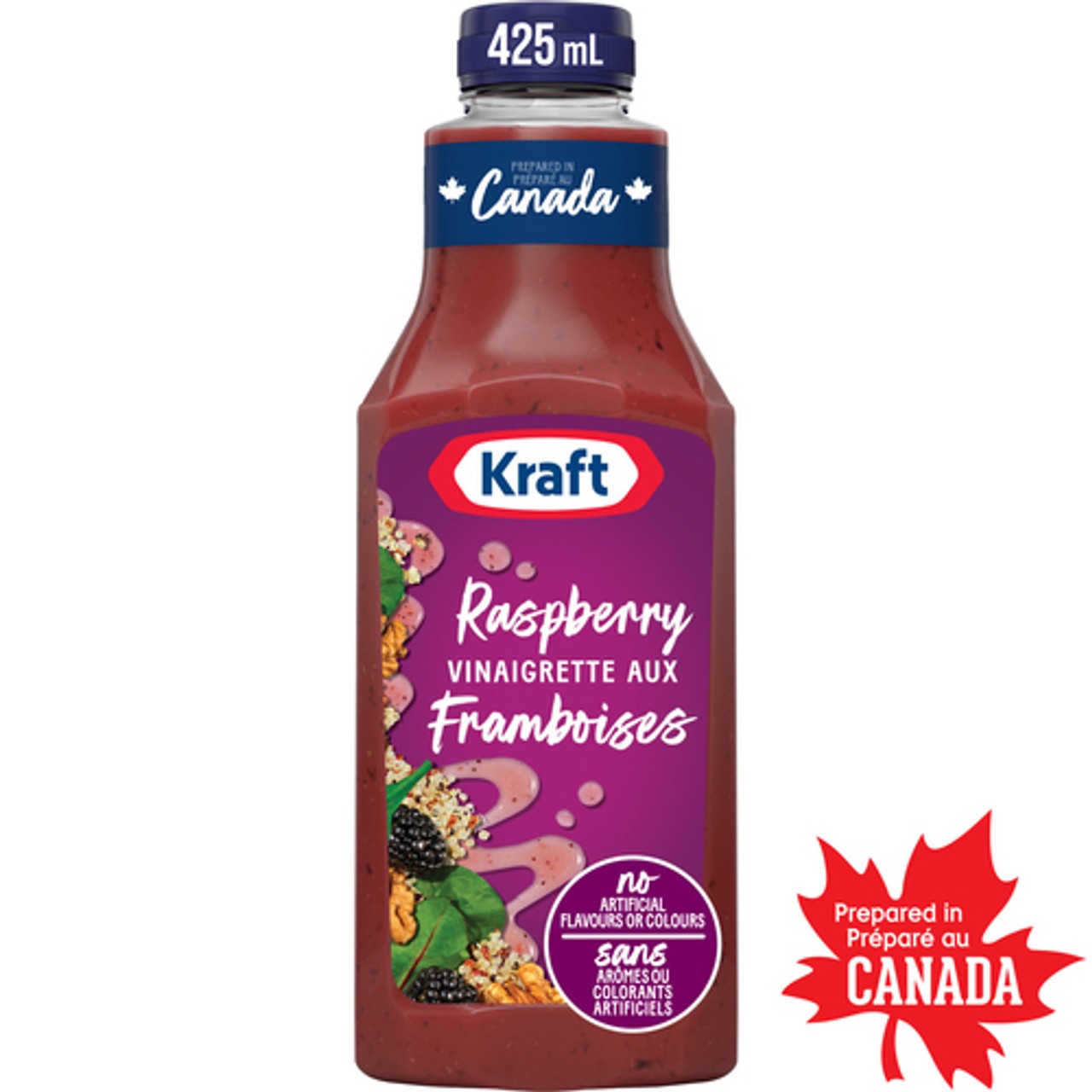Kraft Dressing Raspberry Vinaigrette 425 ml - Voilà Online Groceries ...