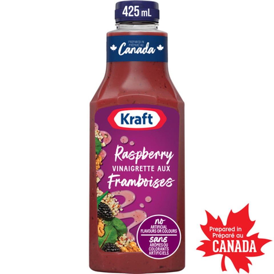 Kraft Dressing Raspberry Vinaigrette 425 ml - Voilà Online Groceries ...