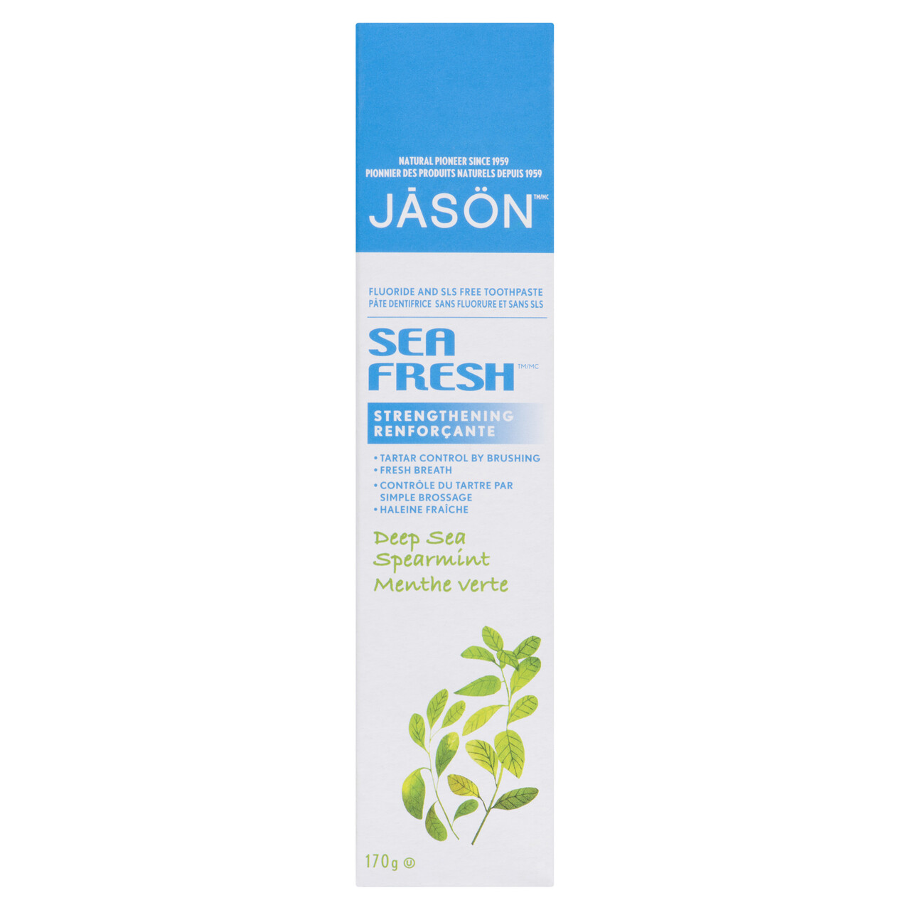 Jason Sea Fresh Toothpaste 170 g - Voilà Online Groceries & Offers