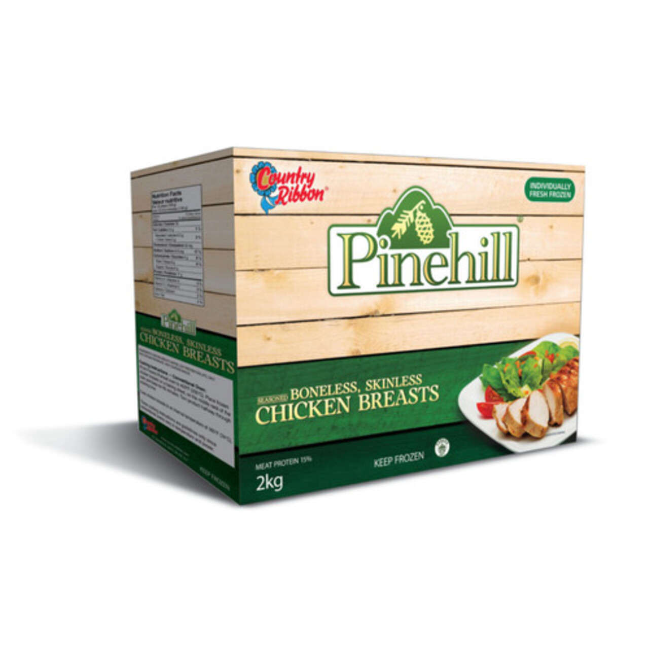 Pinehill Frozen Chicken Breast Boneless Seasoned 2 kg - Voilà Online ...