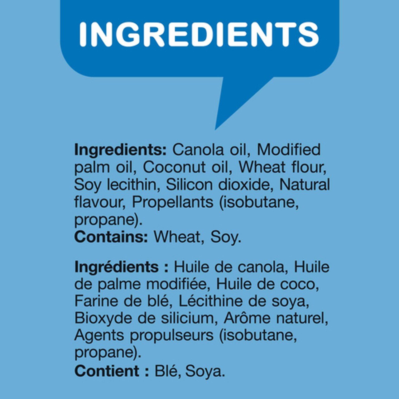 Pam Baking Spray Made With Flour 141 g - Voilà Online Groceries & Offers