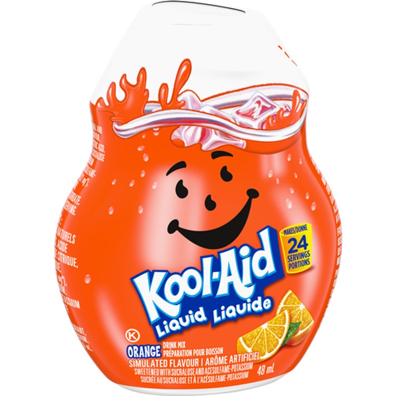 Kool-Aid Liquid Drink Mix Orange 48 ml - Voilà Online Groceries & Offers