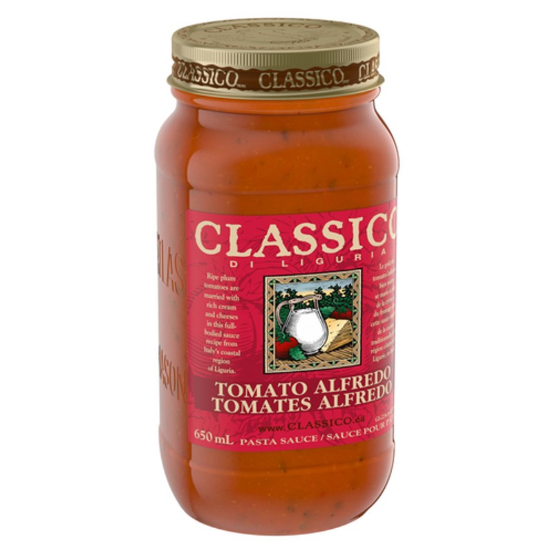 Classico Pasta Sauce Tomato Alfredo 650 ml - Voilà Online Groceries ...