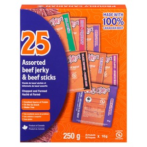 Big Chief Meat Snacks Beef Snack Variety Pack 250 g - Voilà Online ...