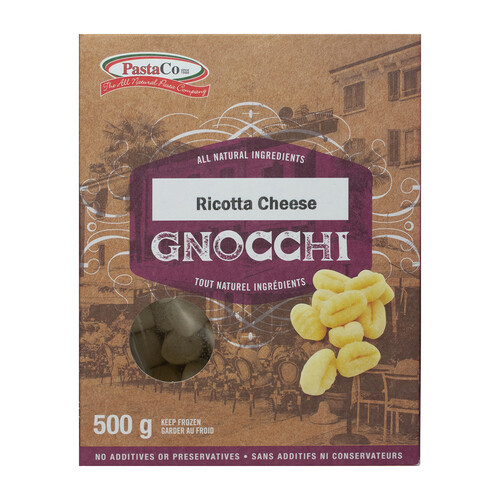 PastaCo Gnocchi With Ricotta Cheese 500 g (frozen) - Voilà Online ...