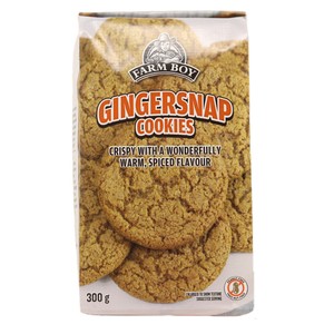 Farm Boy Cookies Gingersnap 300 g - Voilà Online Groceries & Offers