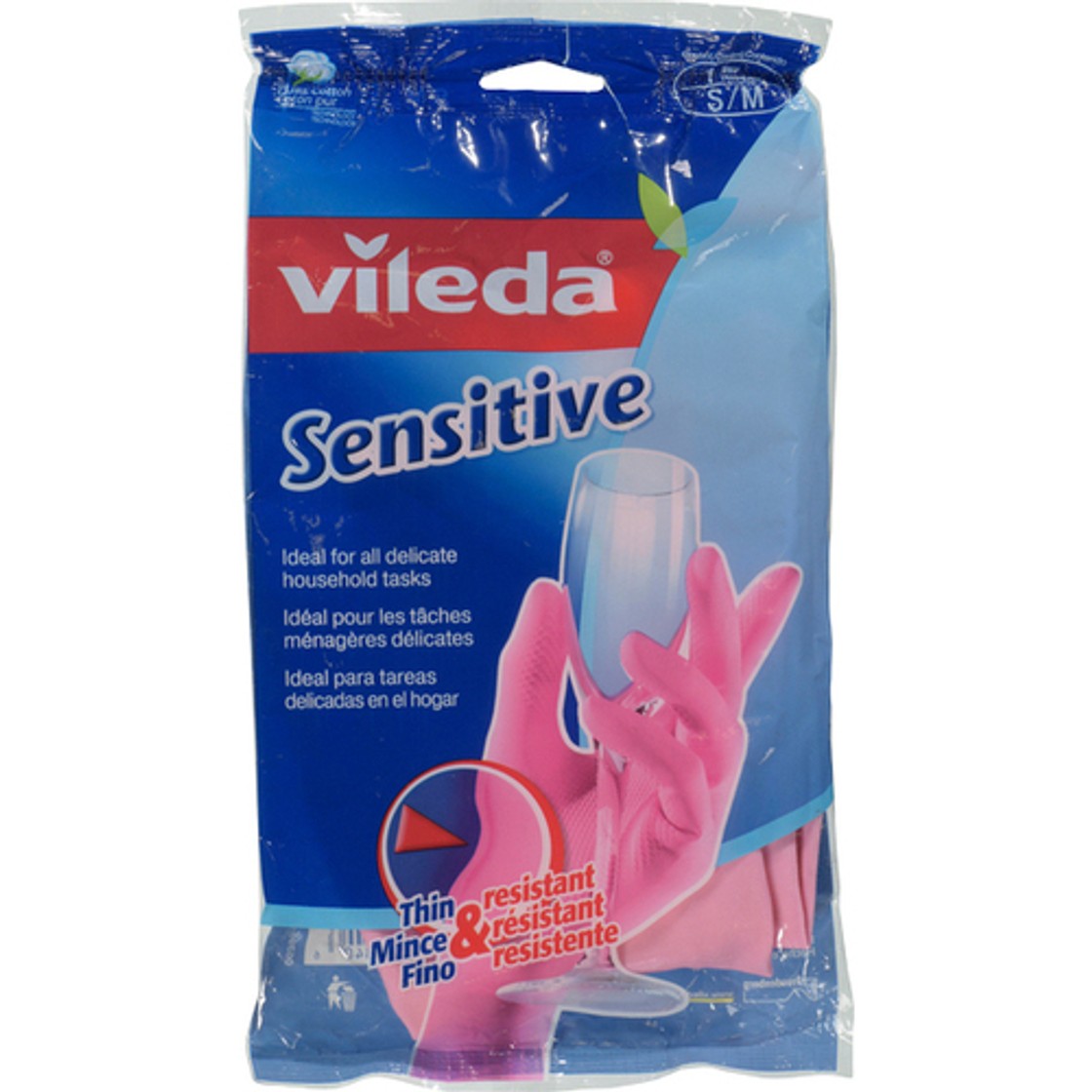 Vileda Gloves Cotton Sensitive 1 EA - Voilà Online Groceries & Offers
