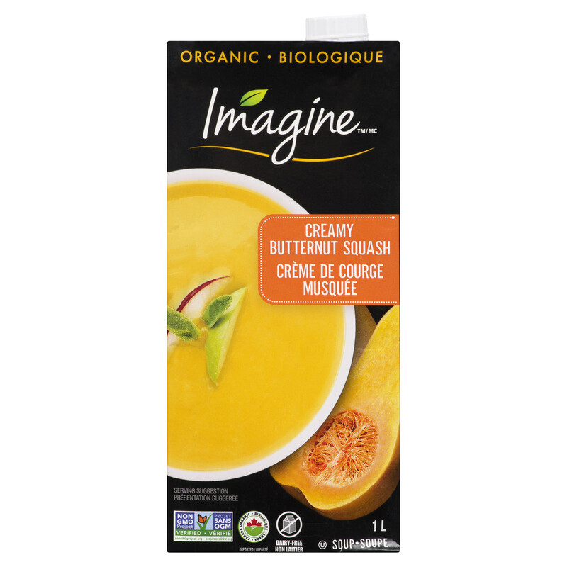 Imagine Organic Soup Creamy Butternut Squash 1 L - Voilà Online ...