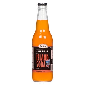 Grace Island Soda Mandarin 355 ml (bottle) - Voilà Online Groceries ...