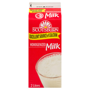 Scotsburn Milk Homogenized 2 L - Voilà Online Groceries & Offers