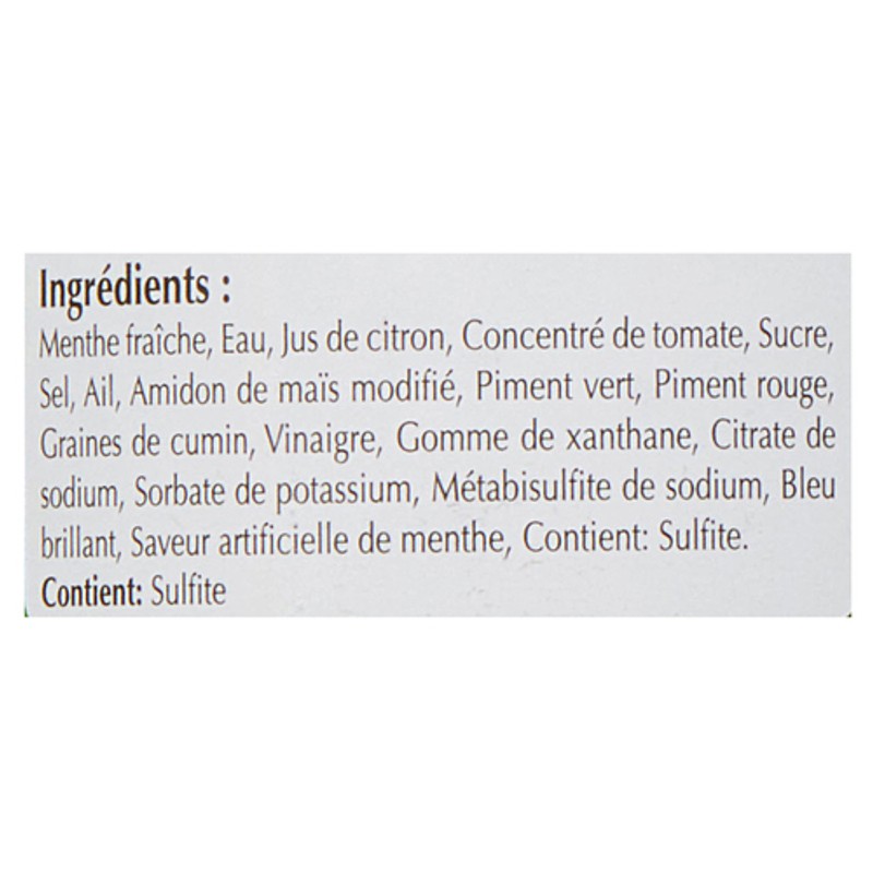 National Chutney Sauce Fresh Mint 335 g - Voilà Online Groceries & Offers