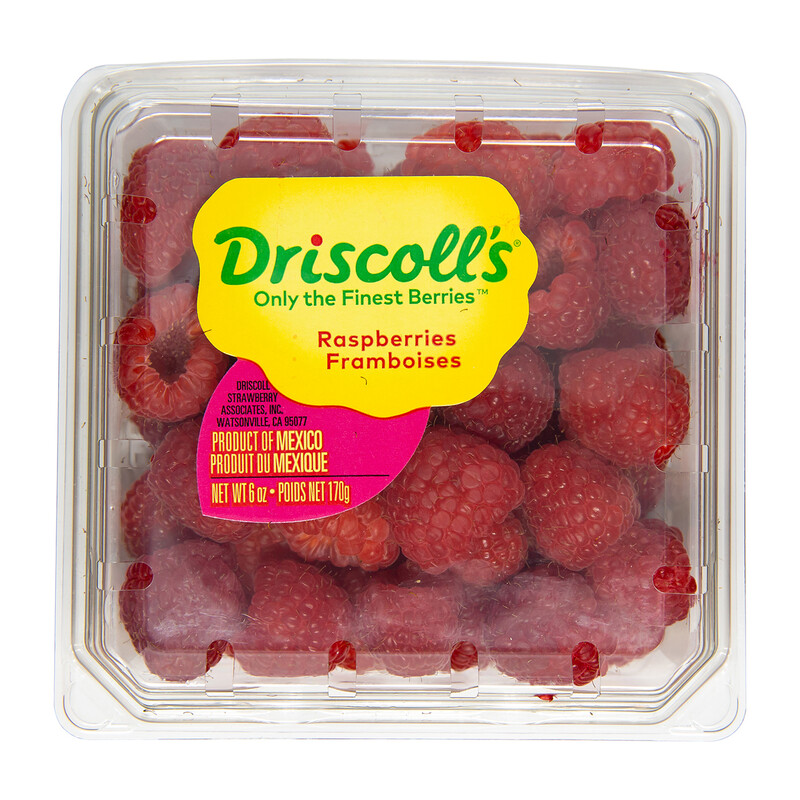 Driscoll's Raspberries 170 g - Voilà Online Groceries & Offers