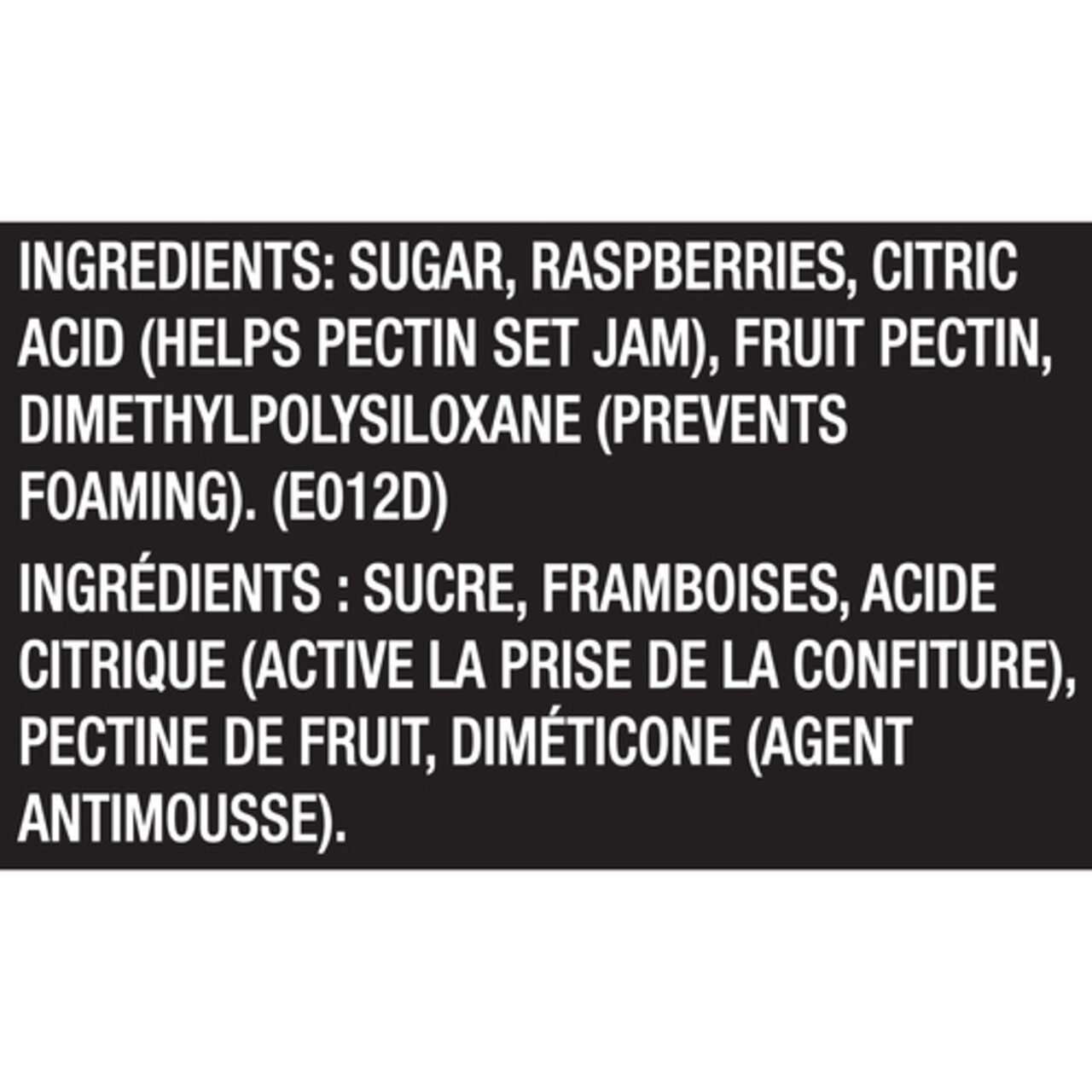 Kraft Jam Raspberry 500 ml - Voilà Online Groceries & Offers