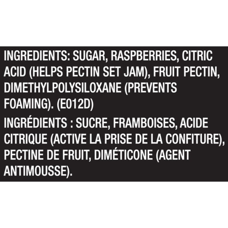 Kraft Jam Raspberry 500 ml - Voilà Online Groceries & Offers