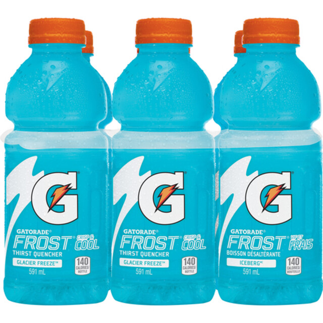 Gatorade Frost Sports Drink Glacier Freeze 6 x 591 ml (bottle) - Voilà ...