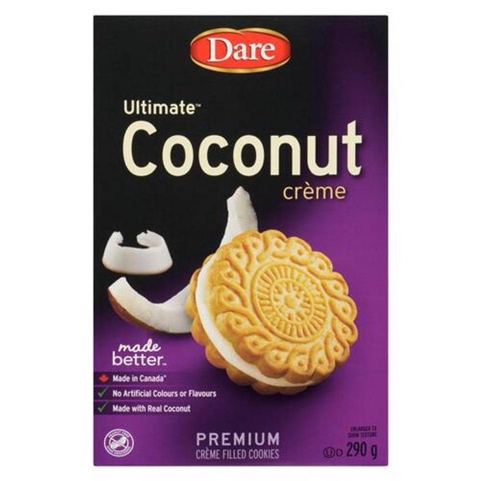 Dare Ultimate Peanut-Free Cookies Coconut Creme 290 g - Voilà Online ...