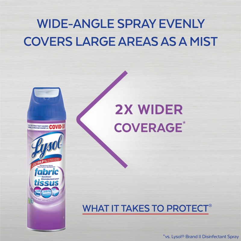 Lysol Max Cover Disinfectant Spray Lavender Fields 425 g - Voilà Online ...