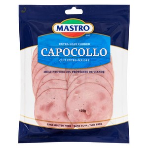 Mastro Extra Lean Cooked Capocollo Sliced Meat 125 g - Voilà Online ...