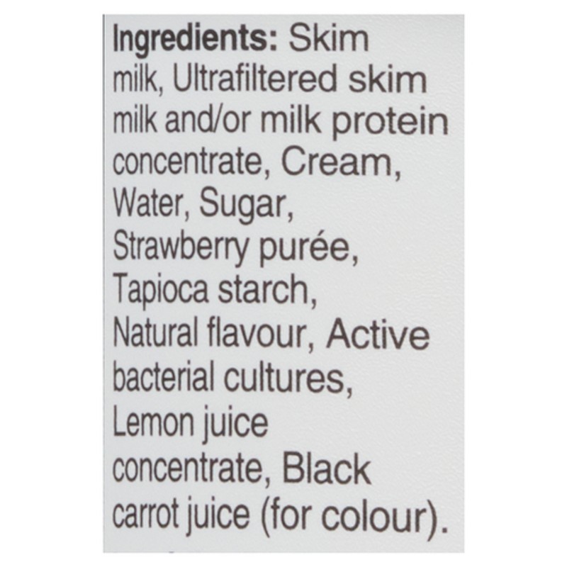 Danone All Natural Yogurt Strawberry 650 g - Voilà Online Groceries ...