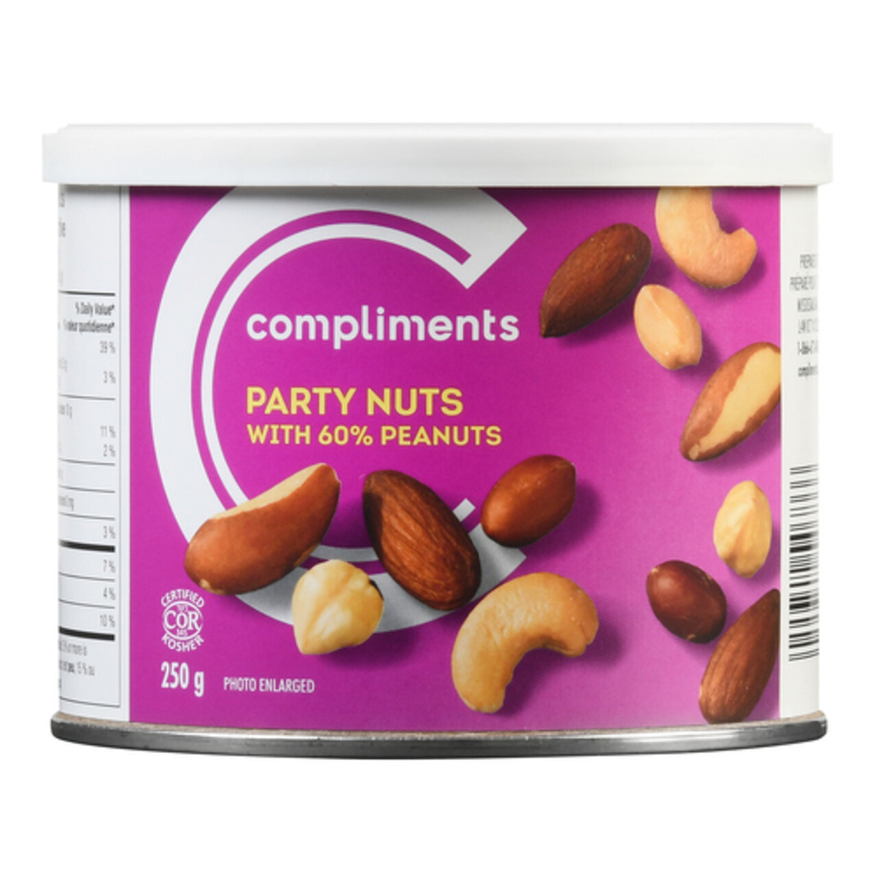 Compliments Party Nuts 60% Peanuts 250 g - Voilà Online Groceries & Offers