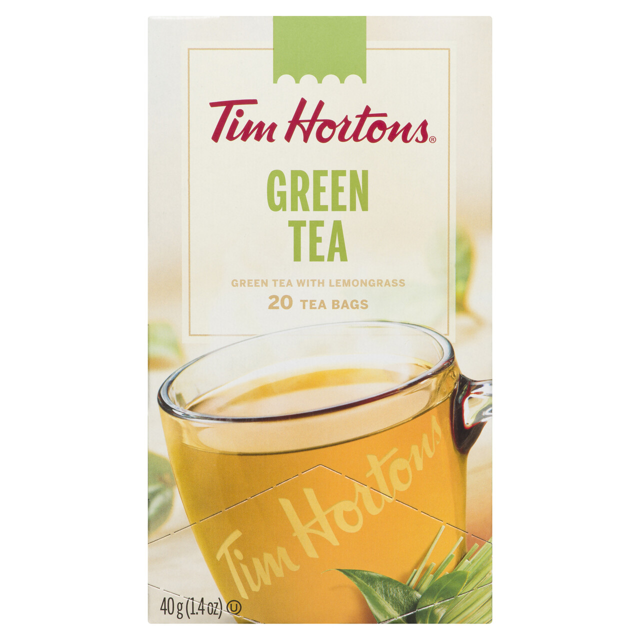 Tim Hortons Green Tea 20 EA - Voilà Online Groceries & Offers