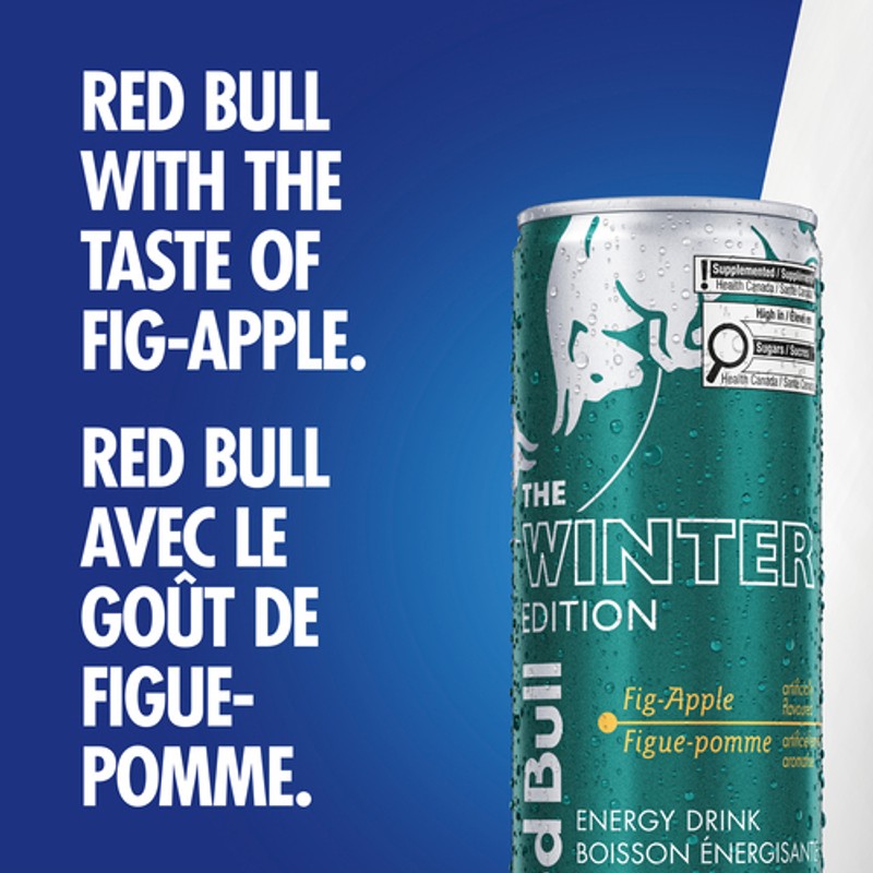 Red Bull Energy Drink Winter Edition Fig Apple 4 x 250 ml (cans ...