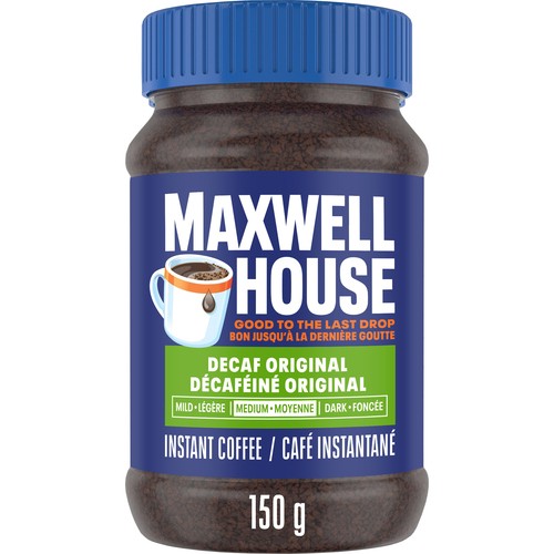 Maxwell House Decaffeinated Instant Coffee Decaf 200 g - Voilà Online ...