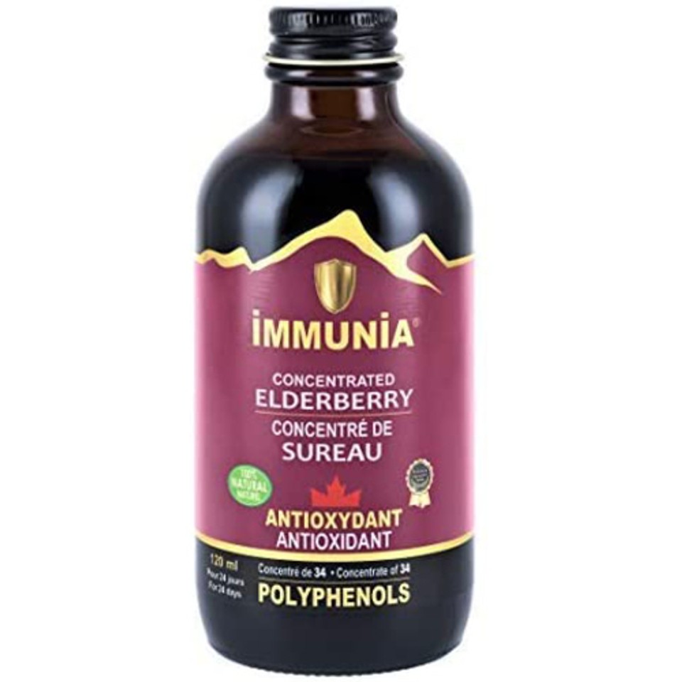 Immunia Organic Concentrate Elderberry 120 ml - Voilà Online Groceries ...