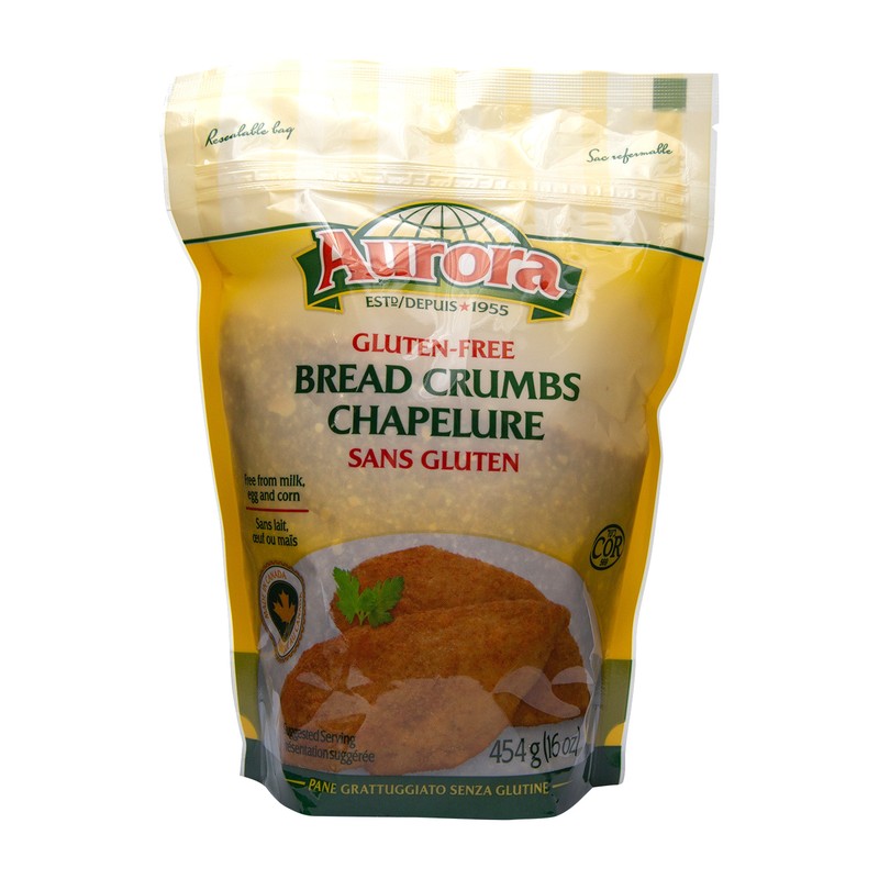 Aurora Gluten-Free Bread Crumbs 454 g - Voilà Online Groceries & Offers