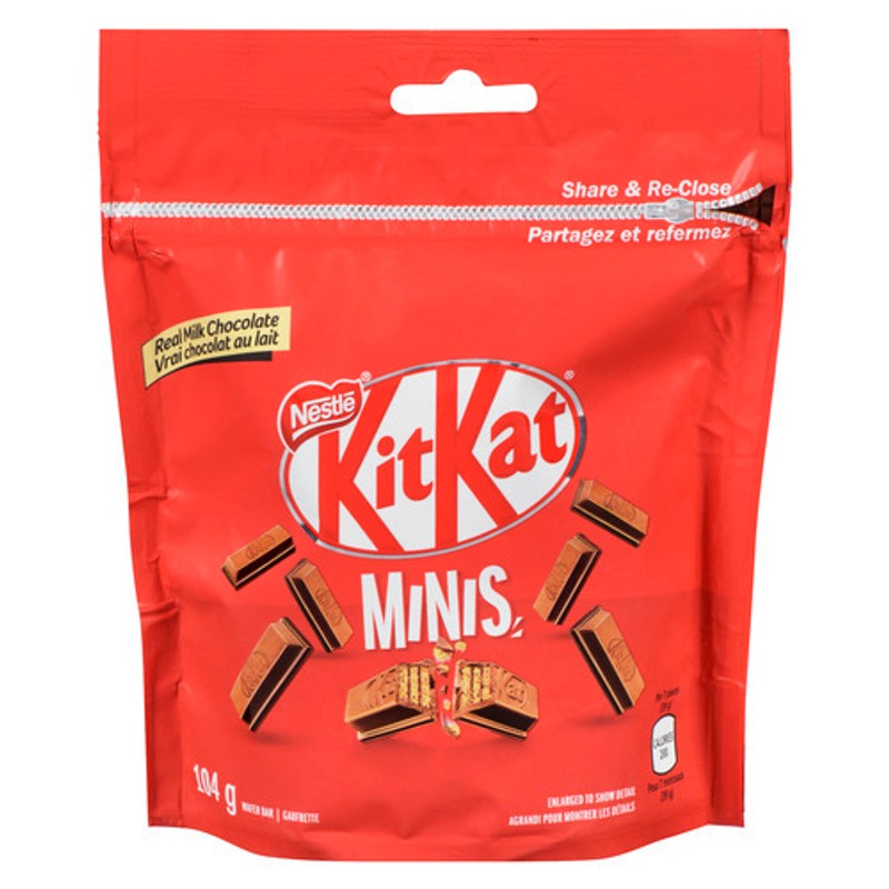 Nestle Kit Kat Minis Chocolate Wafer Bar 104 g - Voilà Online Groceries ...