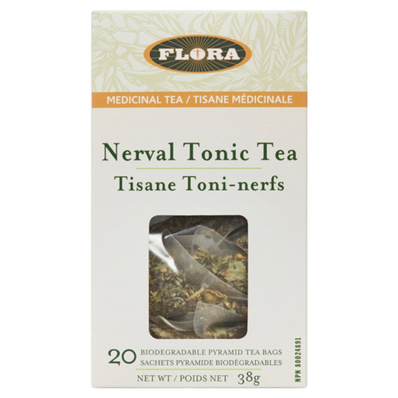 Flora Medicinal Tea Nerval Tonic 20 Tea Bags - Voilà Online Groceries ...