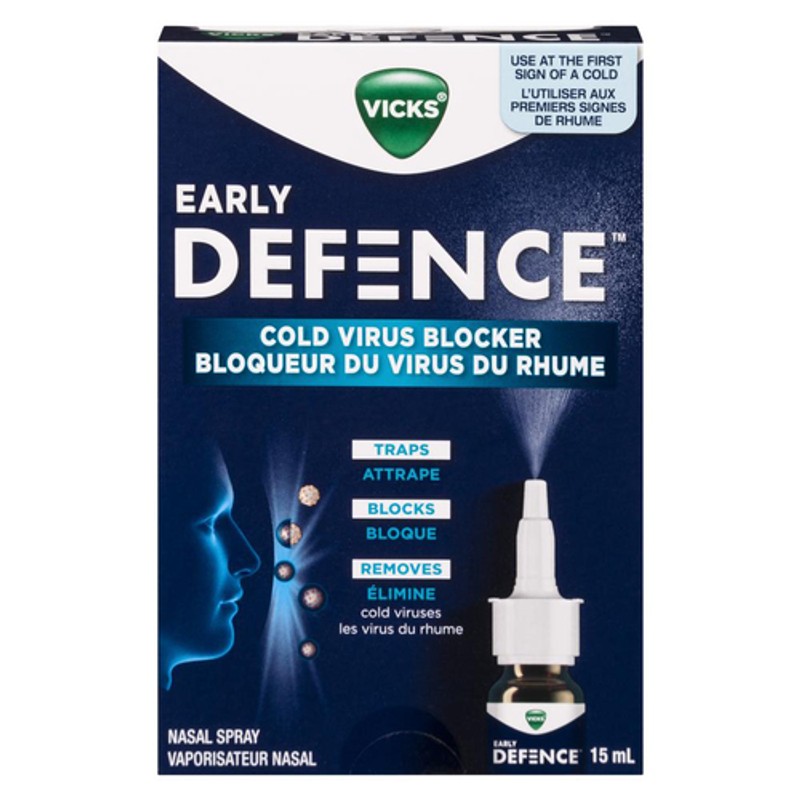 Vicks Early Defense Spray Cold Prevention 15 ml - Voilà Online ...