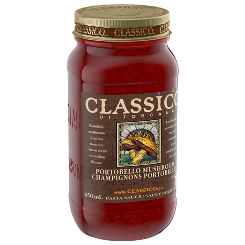 Classico Pasta Sauce Portobello Mushroom 650 mL - Voilà Online ...