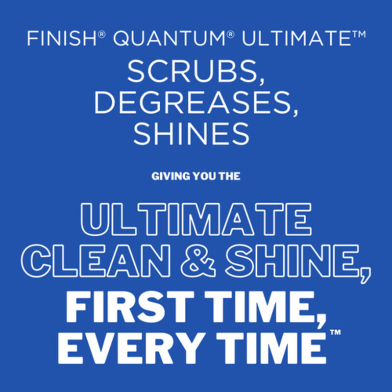 Finish Dishwasher Detergent Ultimate Quantum Regular 26 Tabs - Voilà Online Groceries & Offers