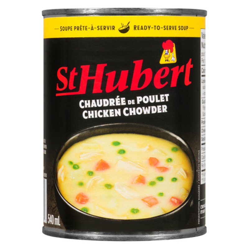 St-Hubert Chicken Chowder Soup 540 ml - Voilà Online Groceries & Offers