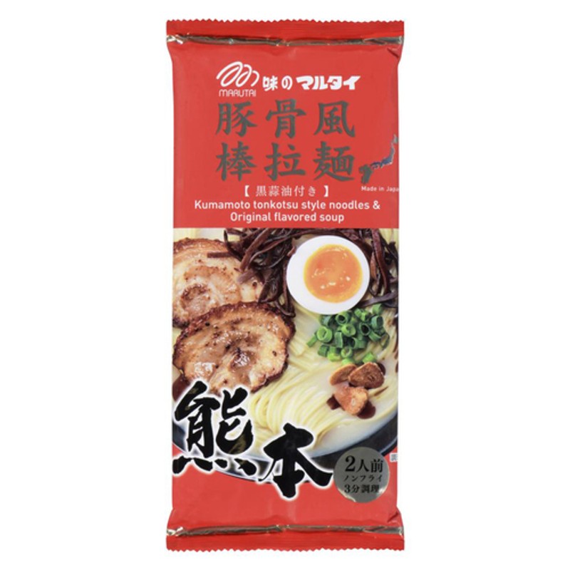 Marutai Instant Noodle Kumamoto Sesame Oil Pork Ramen 182 g - Voilà ...