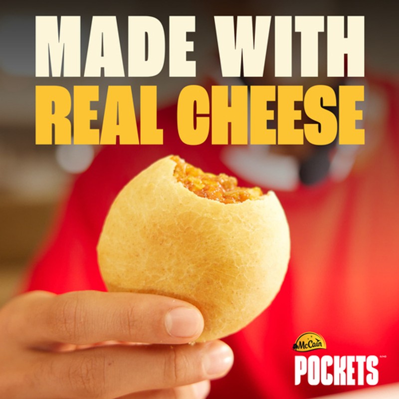 McCain Pizza Pockets Pepperoni 6 x 100 g - Voilà Online Groceries & Offers