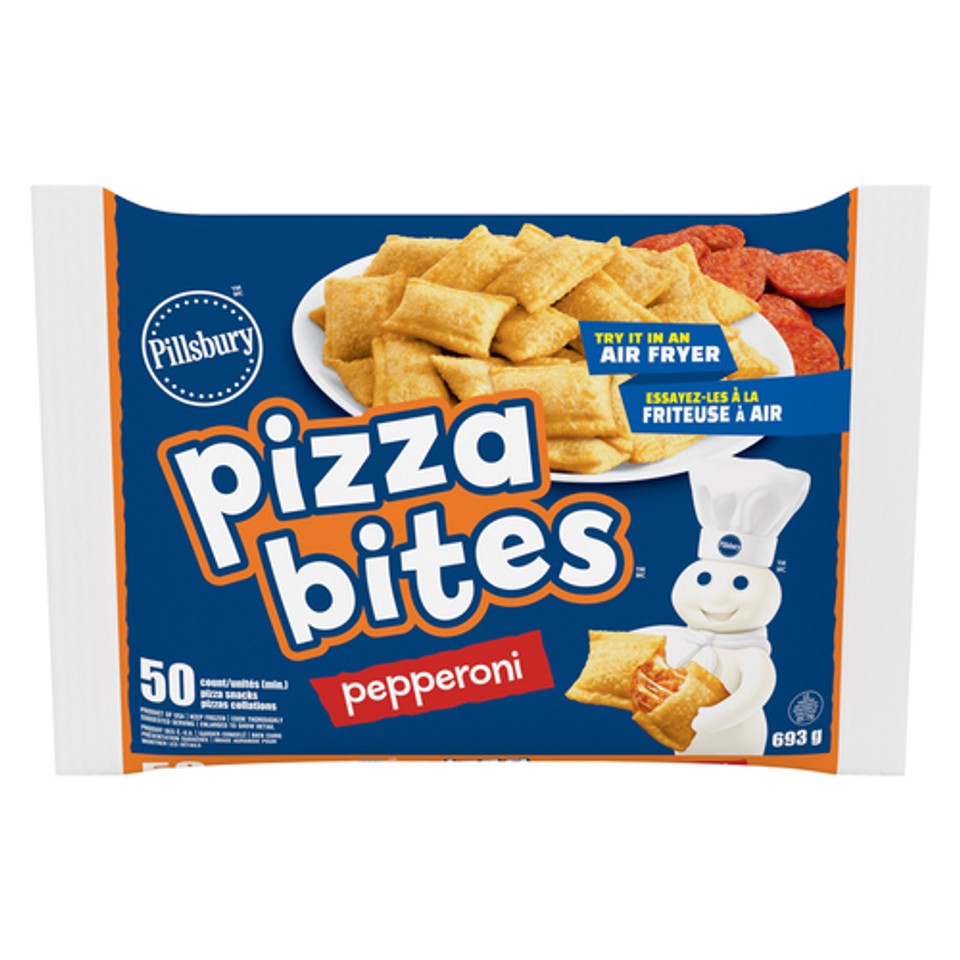 Pillsbury Frozen Pizza Bites Snacks Pepperoni 693 g - Voilà Online ...