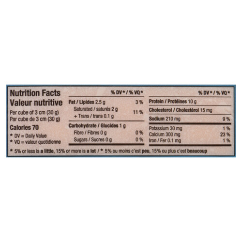 Allegro Lactose-Free Cheese Original Low Fat 270 g - Voilà Online ...