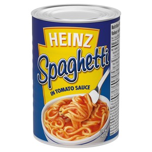 Heinz Canned Pasta Spaghetti In Tomato Sauce With Cheese 398 ml - Voilà ...
