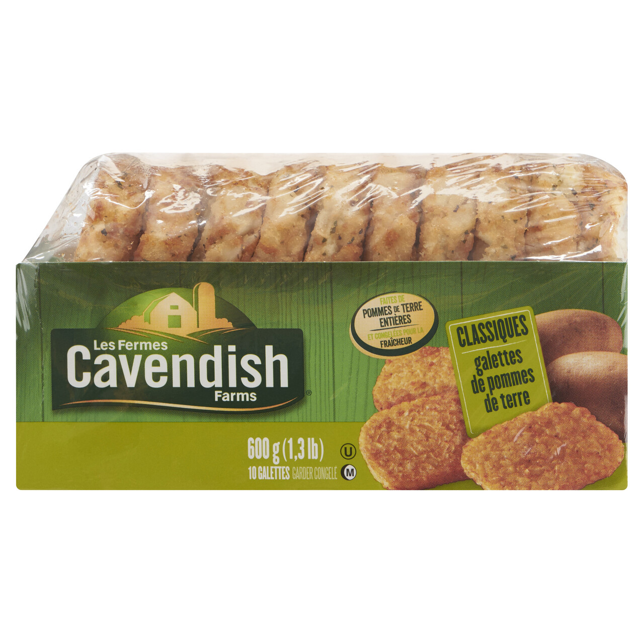 Cavendish Farms Hash Brown Patties Original 10 Pack 600 g (frozen ...