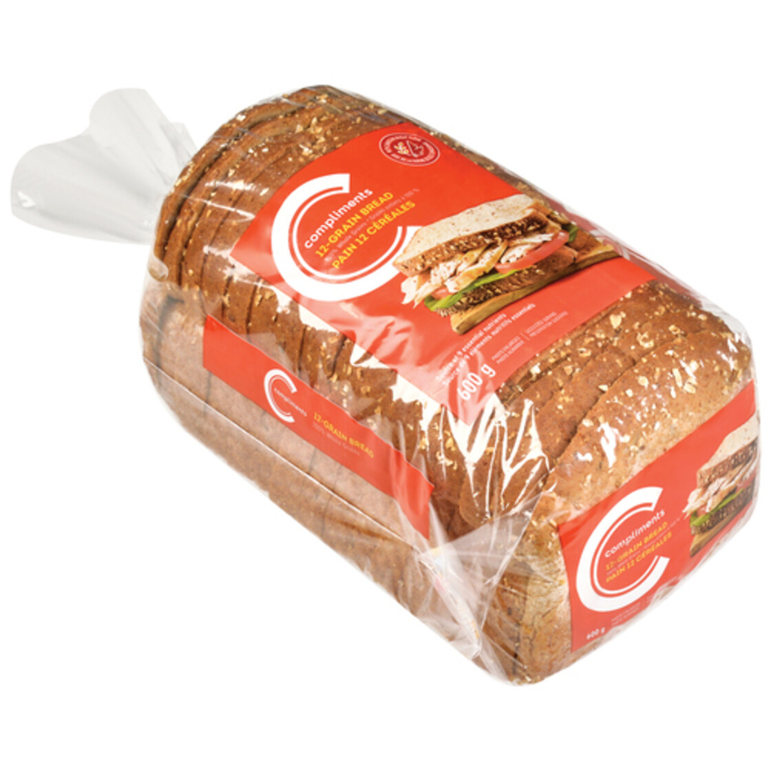 Compliments 12 Grain Bread 600 g - Voilà Online Groceries & Offers
