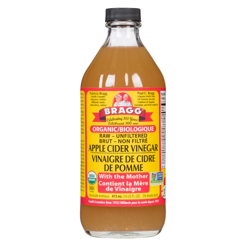 Bragg Organic Apple Cider Vinegar 473 ml - Voilà Online Groceries & Offers